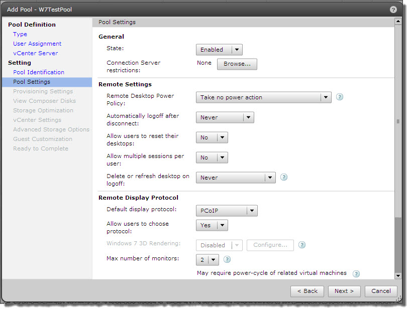 ViewAdministratorAddPoolPoolSettings | CloudXC